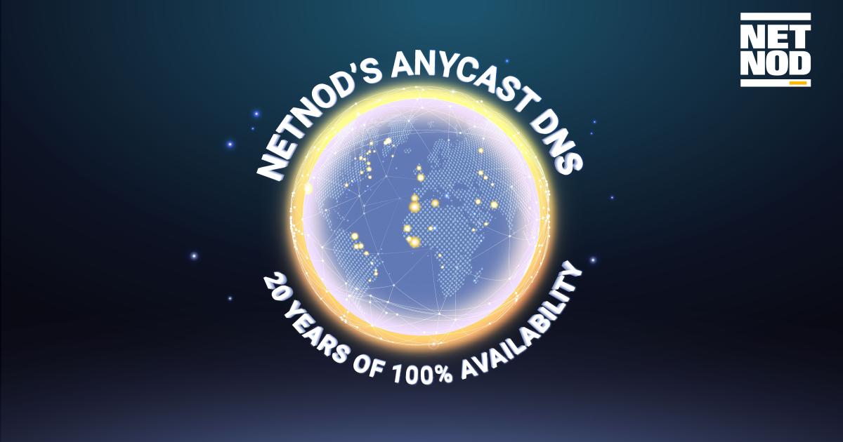 Netnod’s anycast DNS: 20 years of 100% availability | Netnod
